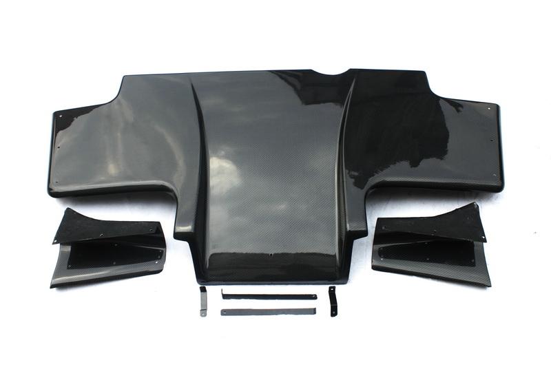1995-1998 Nissan Skyline R33 GTR TS Type1 Rear Diffuser w/ Metal ...