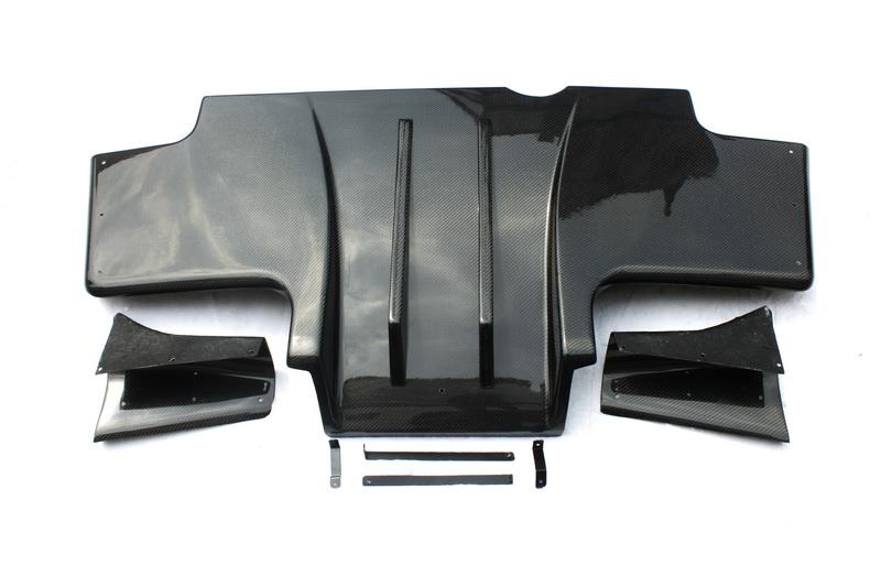 1995-1998 Nissan Skyline R33 GTR GTST TS Type2 Rear Diffuser w/ Metal ...