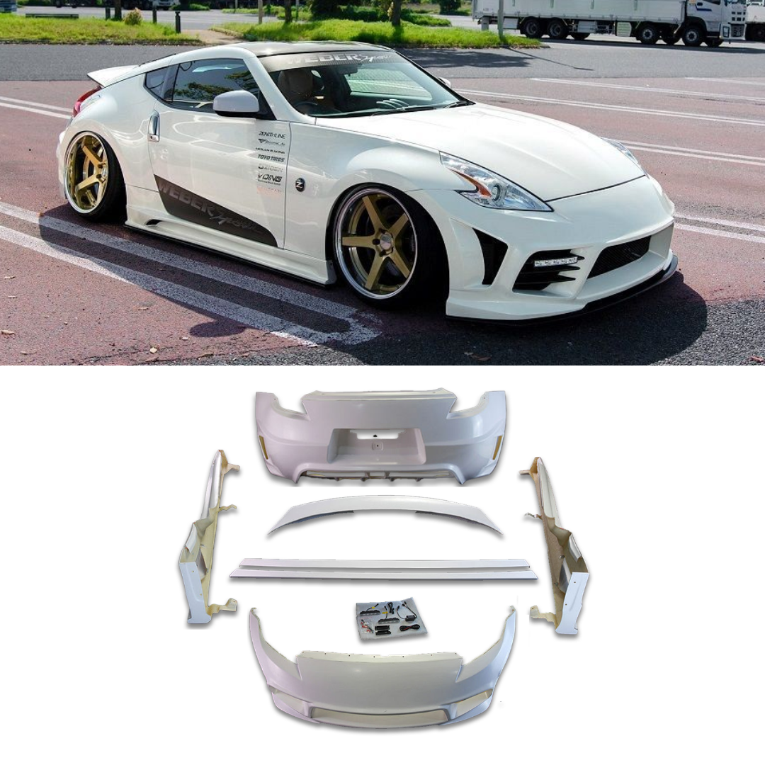 Wide Body Kit 370z Nismo 370z Fly1 Motorsports Niko Edition Widebody