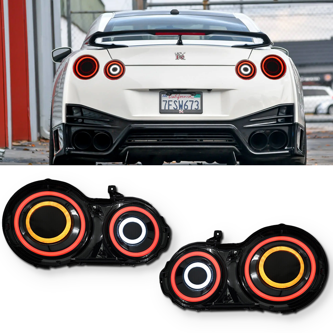 LED Smoked Tail Lights For 2008-2024 R35 GTR