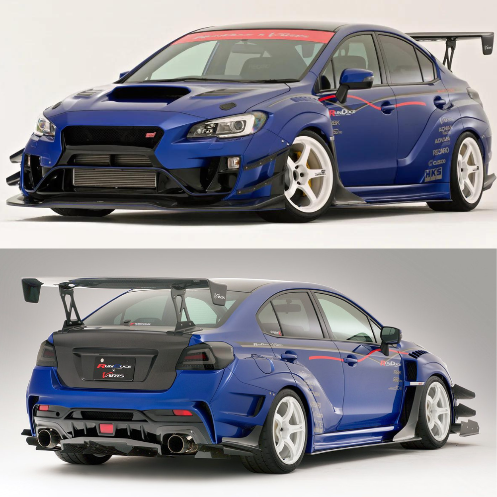 Subaru Wrx Sti Wide Body Kit Evasive Motorsports: Varis GVB Wide Body