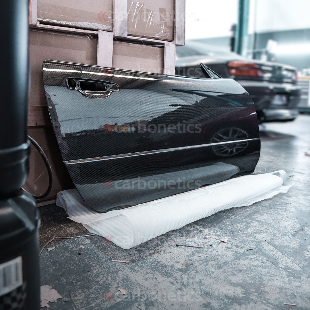 Nissan Skyline R34 GTR, GTT & GT Carbon Fibre Doors (Pair) – Carbonetics